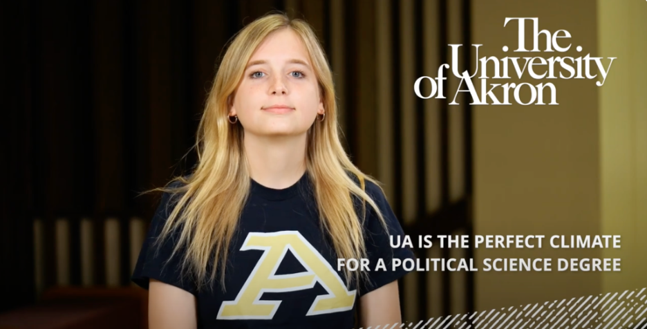 A perfect climate for a political science degree | The University Akron ...