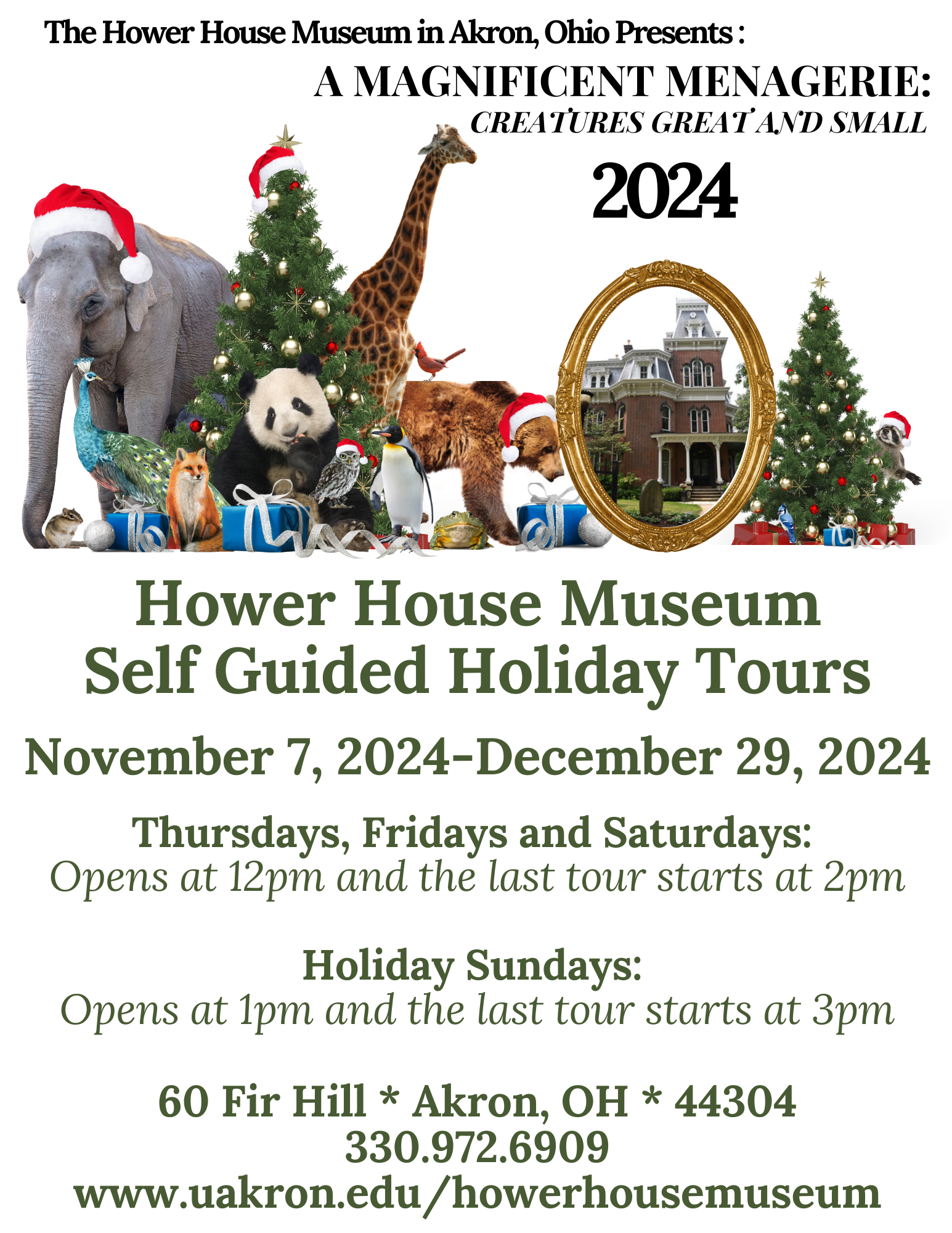 Hower House Museum : The University of Akron, Ohio