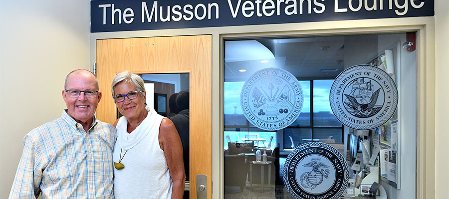 Mussons exemplify service to country and campus | The University Akron ...