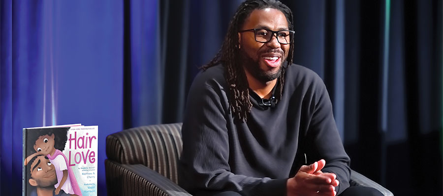 Alumnus Matthew Cherry returns to UA | The University Akron News | Ohio