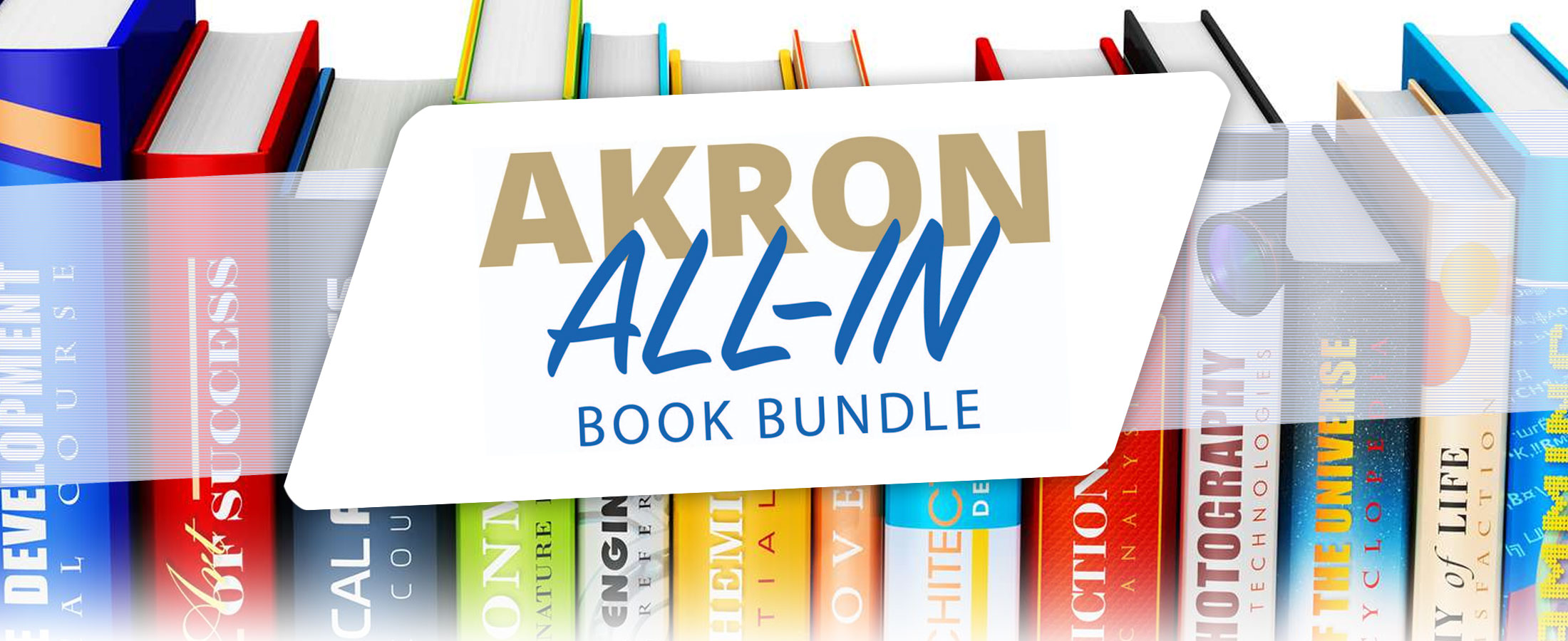 AKRON ALL-IN Book Bundle reduces textbook costs for students | The ...