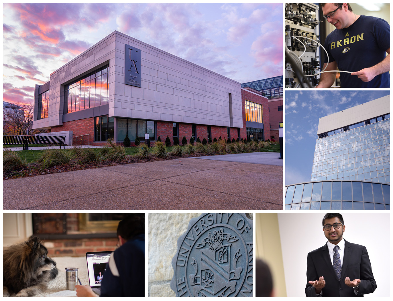 Learn Landing Page : The University of Akron, Ohio