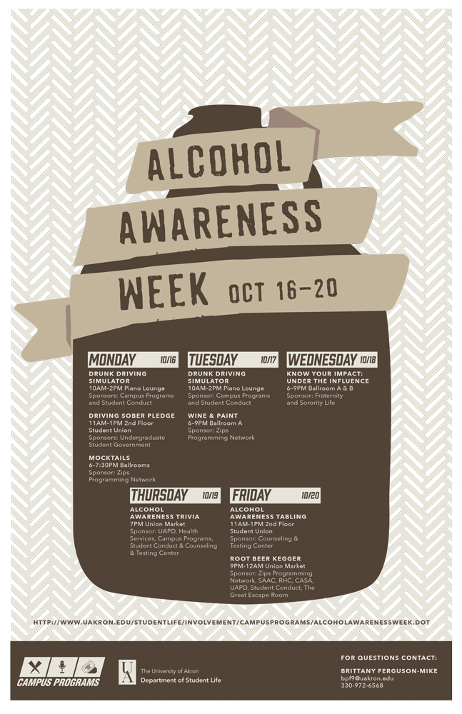 Alcohol Awareness Week : The University of Akron